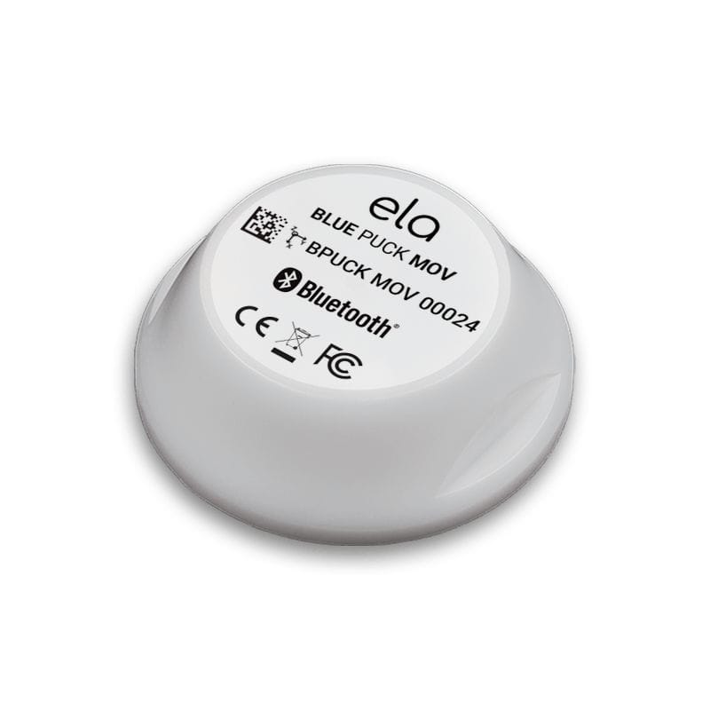 Non-contact motion sensor - Blue PUCK MOV - ELA Innovation S.A - Bluetooth