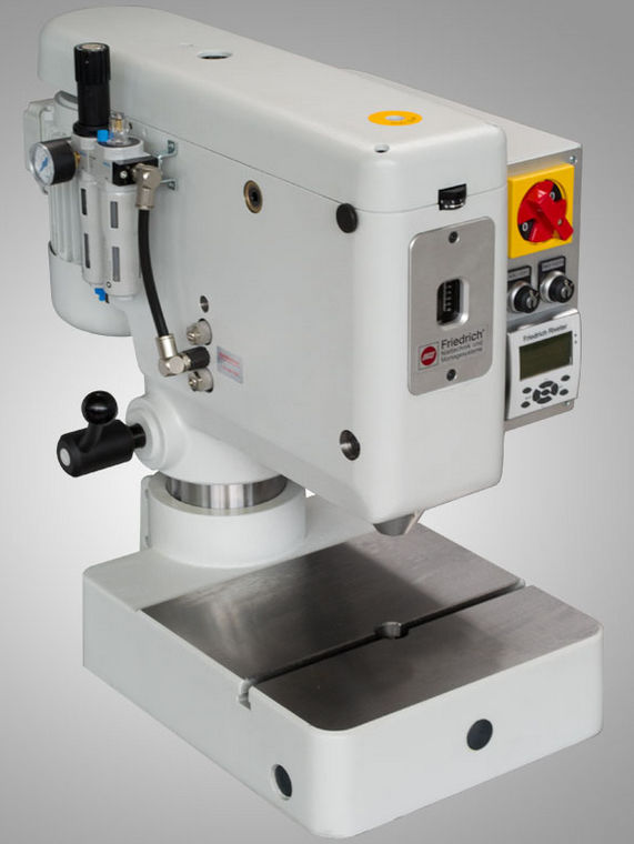 Pneumatic riveting machine - N100 , N100S - D. Friedrich - radial ...