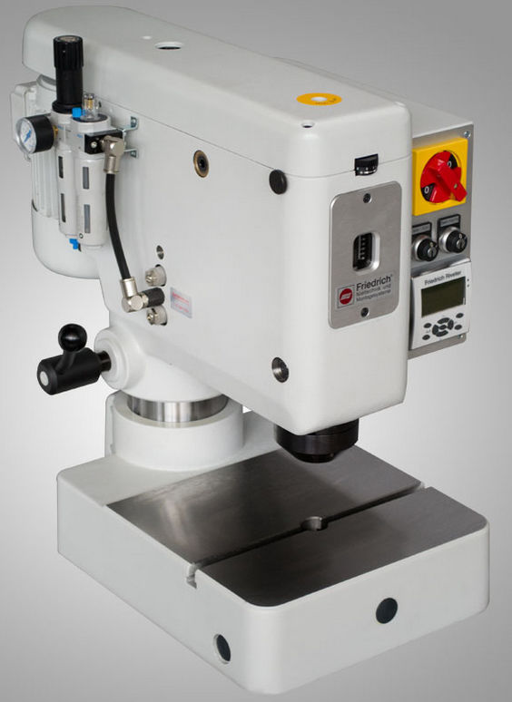 Pneumatic riveting machine - N200 - D. Friedrich - radial / bench-top