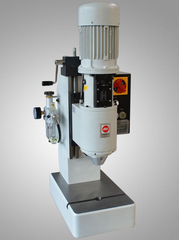 Pneumatic riveting machine - R100 , R100S - D. Friedrich - radial ...
