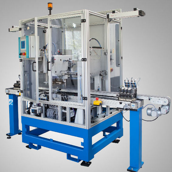 CNC riveting center - D. Friedrich - with transfer system / automatic