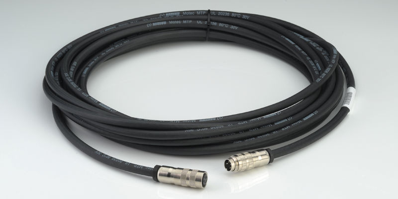 Optical data cable - MK228 - Motec GmbH - industrial / black / flexible