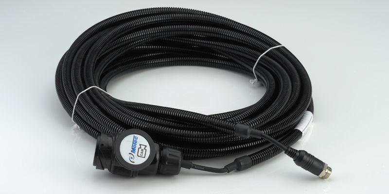 Optical data cable - MK232 - Motec GmbH - industrial / black / flexible
