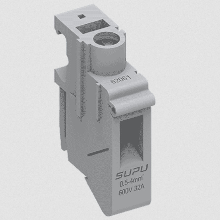 PCB terminal block - 620612 - Ningbo SUPU Electronics Co., Ltd. - screw ...