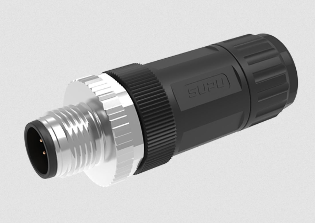 Electrical power supply connector - M12A08Z-MAASTUB - Ningbo SUPU ...