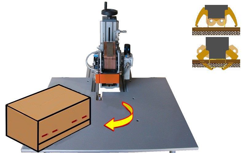 Tabletop stapling machine - TGR 1 / LRS B 34 - MEZGER Heftsysteme ...