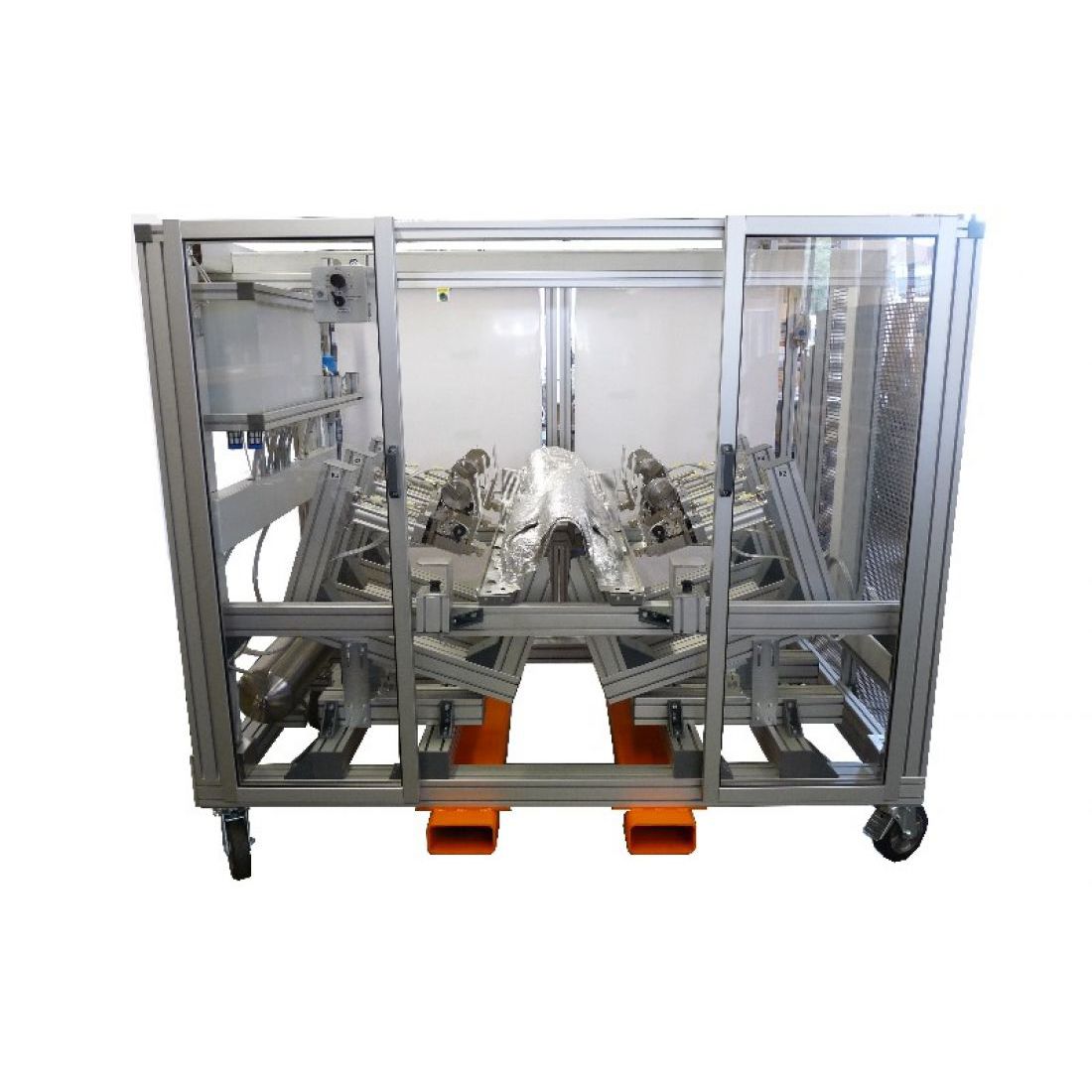 Pneumatic stapling machine - D06 - MEZGER Heftsysteme - for aluminum ...