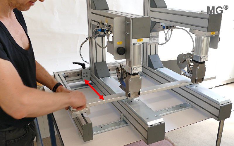 Pneumatic stapling machine - TGR 2/C 13 -36 - MEZGER Heftsysteme - for ...