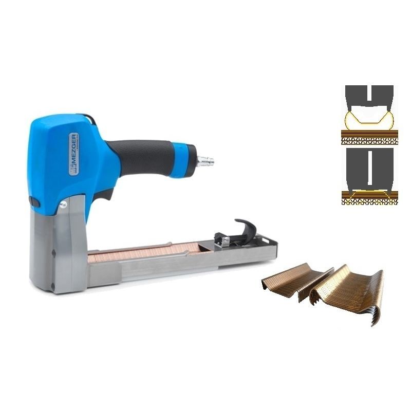 Pneumatic stapler - TOP SP P 18 - MEZGER Heftsysteme - for corrugated ...