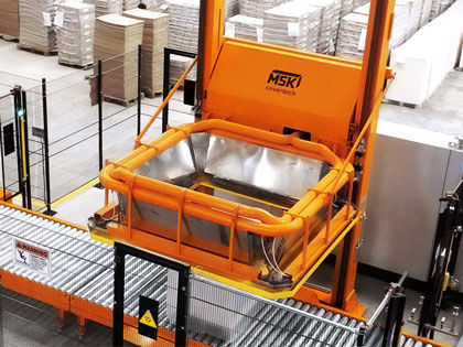 Automatic hood machine - Corritech - MSK - shrink film / for pallets