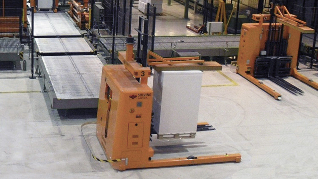 Automated pallet shuttle - MSK - pallet