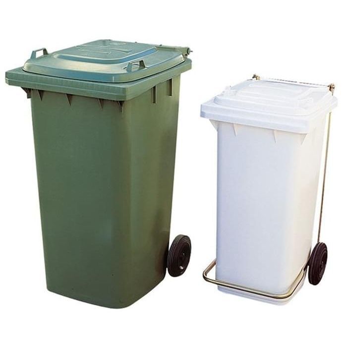Plastic waste container - ECO 120 - Nordcontenitori - Logis-Rent - for ...