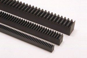 Straight-toothed rack and pinion - SR series - KHK - steel