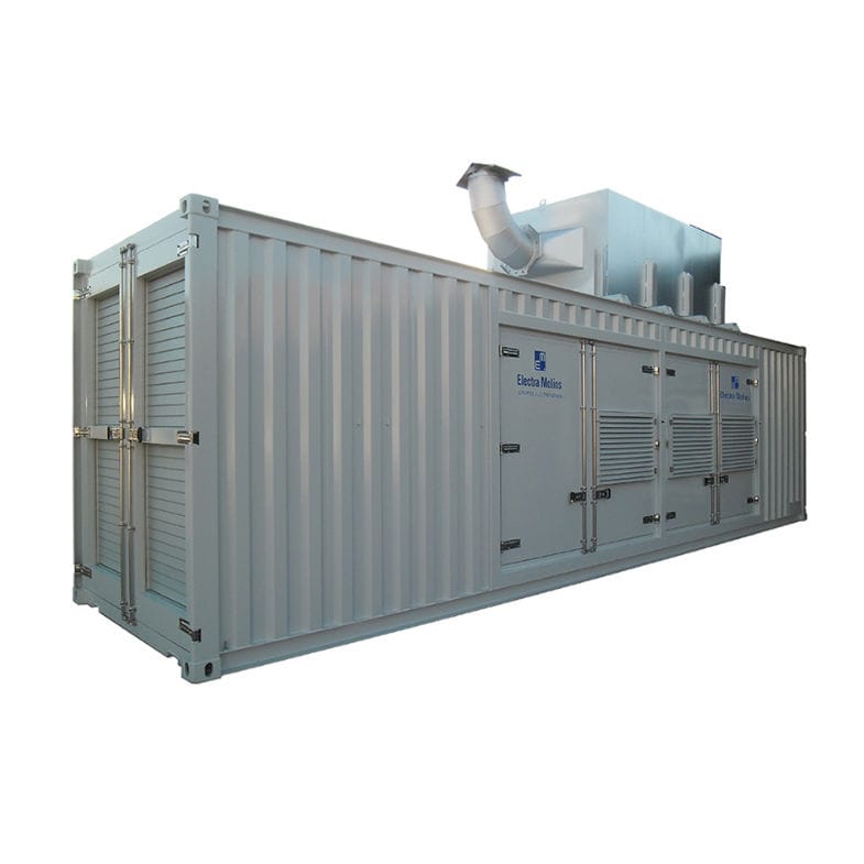 Diesel generator set - EMU-1650 - ELECTRA MOLINS - three-phase ...