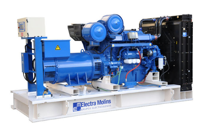Diesel generator set - EMM-1000/6 - ELECTRA MOLINS - three-phase ...