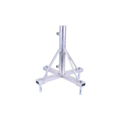 Round tube foot - P3052, P3053 - Indelec - galvanised steel / screw-in ...