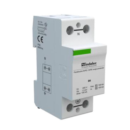 Type 2 surge arrester - DI SPD - Indelec - type 1 / for power supplies ...
