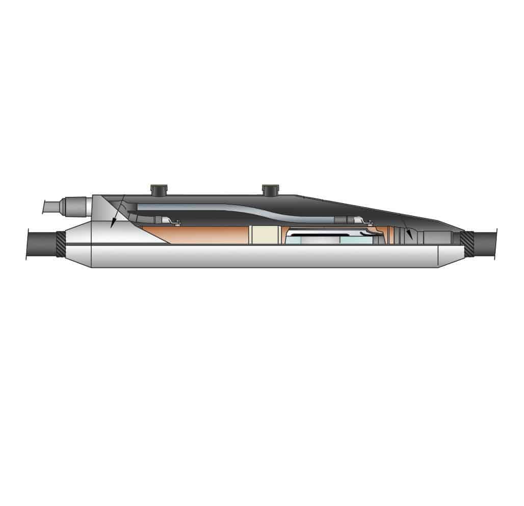 Cable joint with liquid resin - MPCP - Brugg Kabel AG - underground ...