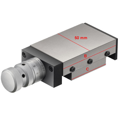 Linear positioning table - 50 series - GIROUD Mécanique de Précision ...