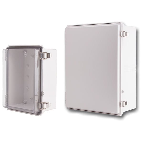 Enclosure with hinged cover - BCAP series - TAKACHI Electronics ...