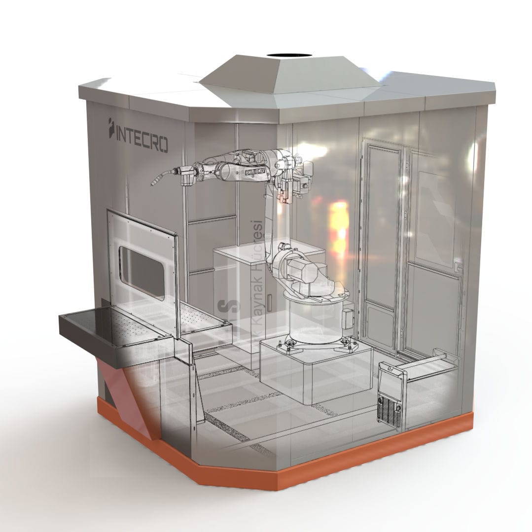 Robotic welding cell - Robital Robot Technologies - compact