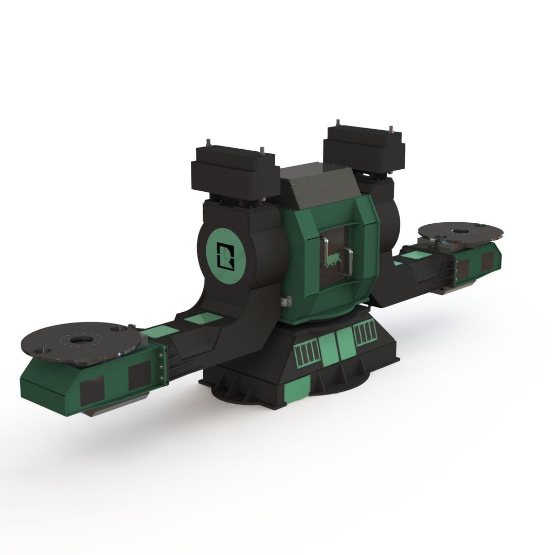 Motorized positioner - Robital Robot Technologies - 5-axis / for robots