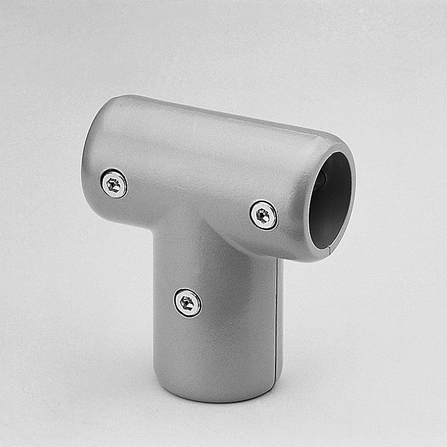 T tube connector - 1889a - Ernst Brinck & Co. GmbH - aluminum / screw-in