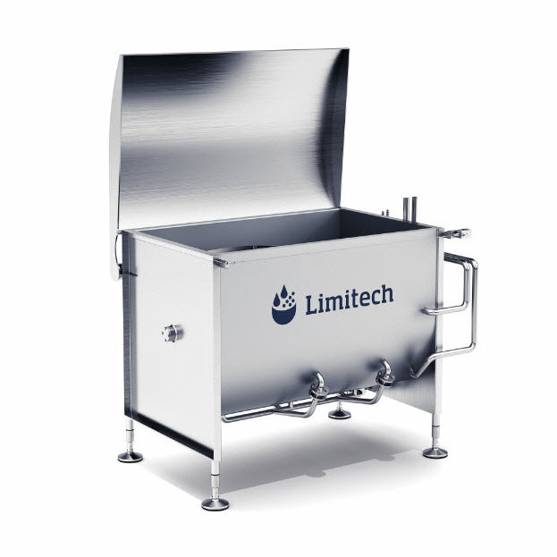 Batch blender - P10 - Limitech - for solids / horizontal / for the food ...