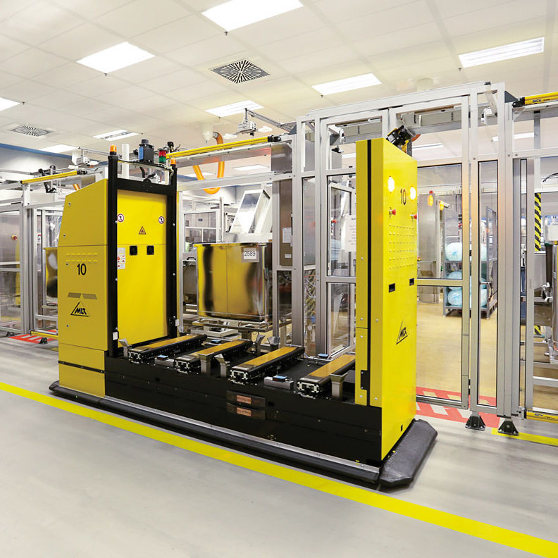 Handling AGV - ROFA Group - transfer / loading