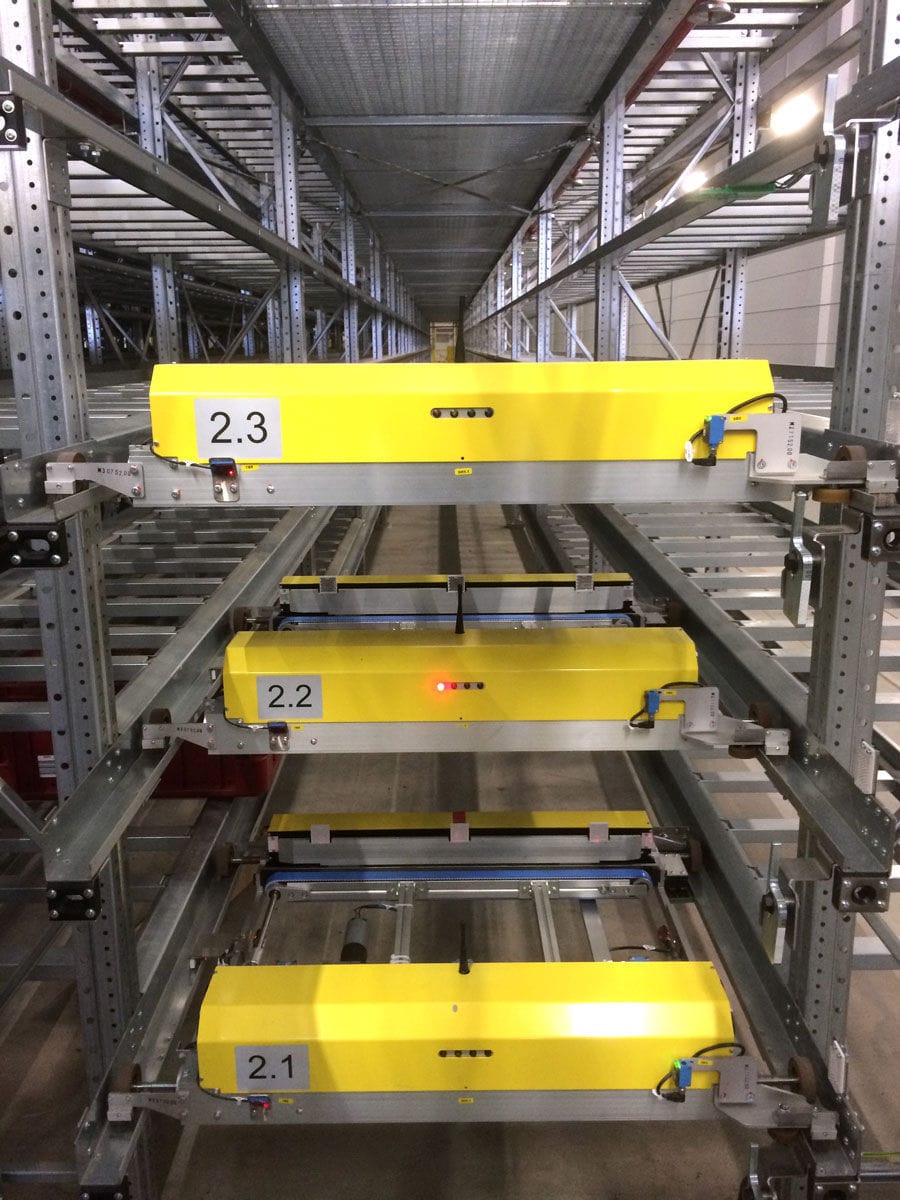 Shuttle storage system - ROFA Group
