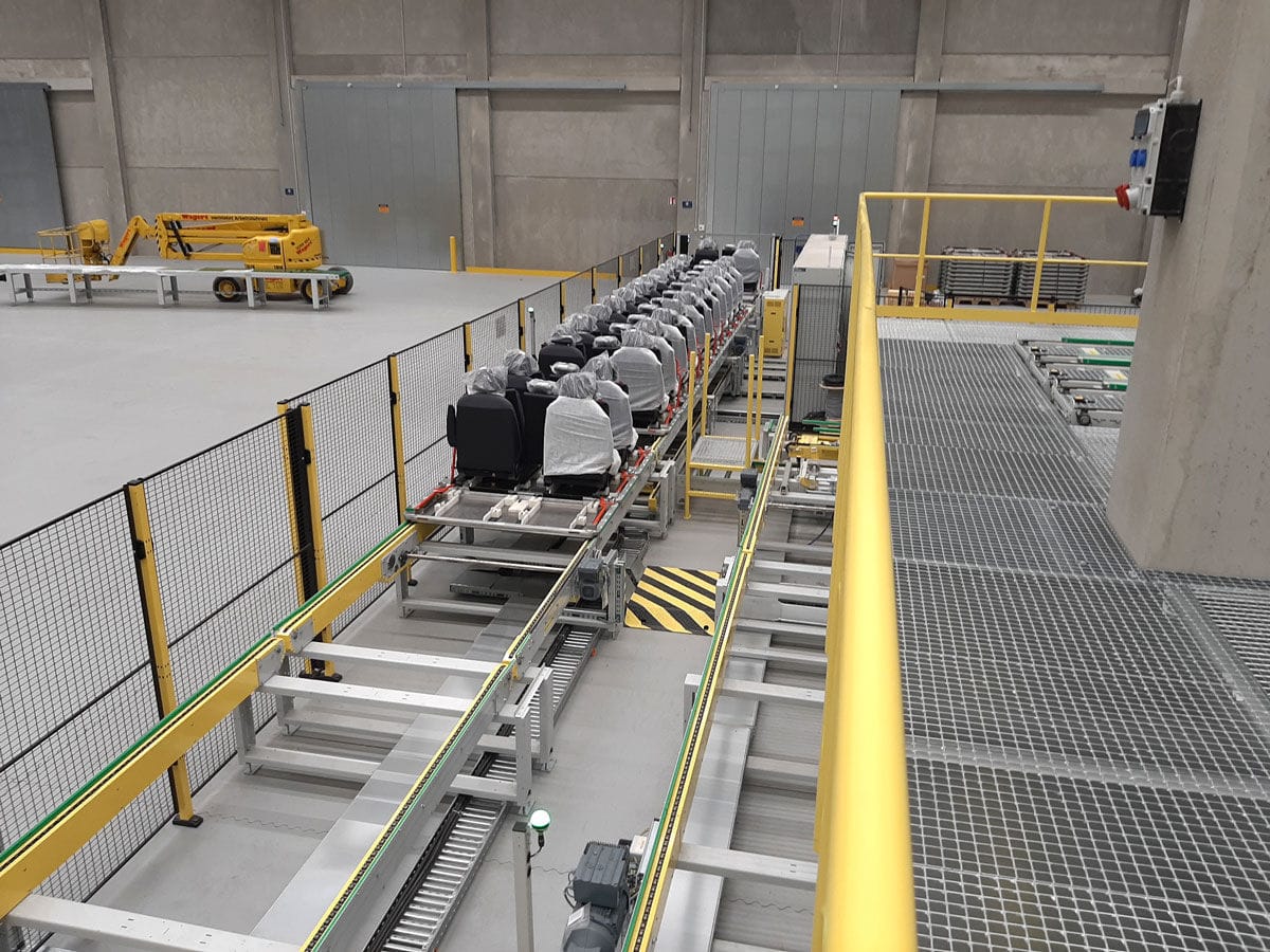 Roller conveyor - Shipping-Line - ROFA Group - transporting / pallet / process