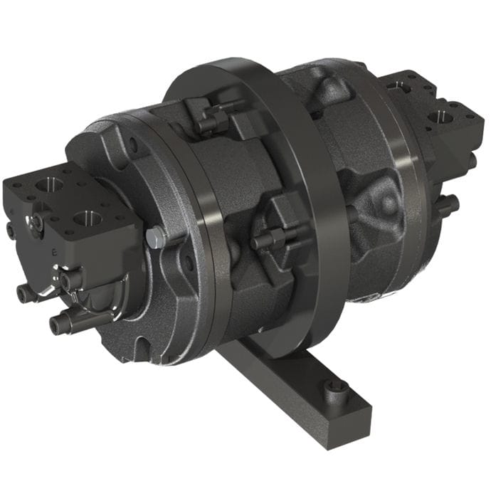 Radial piston flow divider - GM series - SAI Motori Idraulici