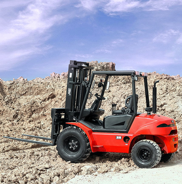 Diesel forklift truck - 2WD - Royal - gasoline-powered / ride-on ...