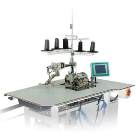 Double chain stitch sewing machine - TS series - AMF Reece CR, s.r.o ...