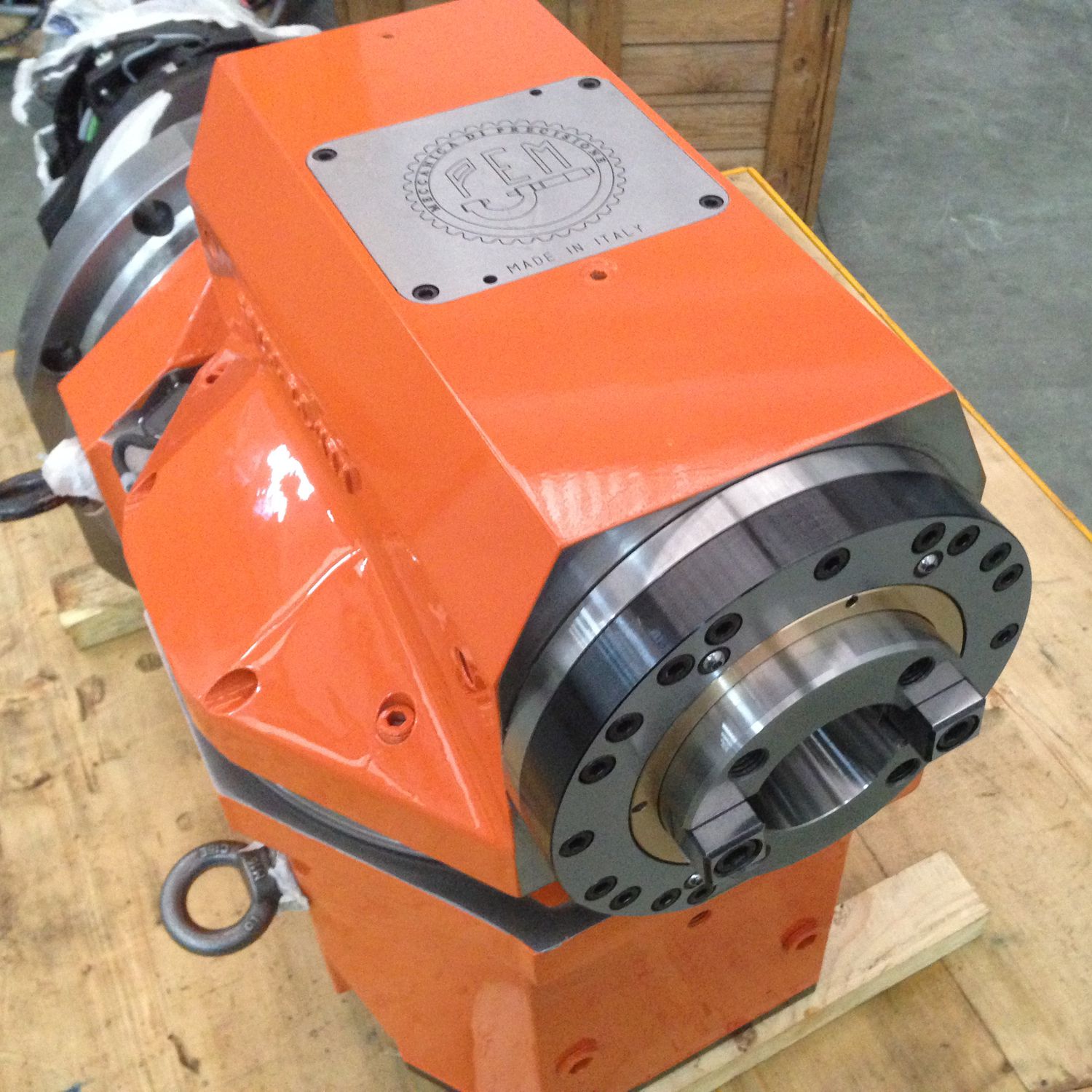 Power chuck - MQP mechanical quality parts - workpiece