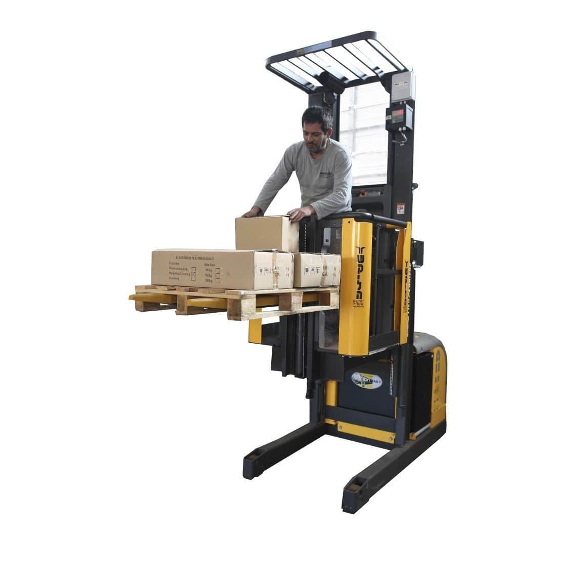 High-level order-picker - HLOP - logiweigh - electric / for warehouse ...