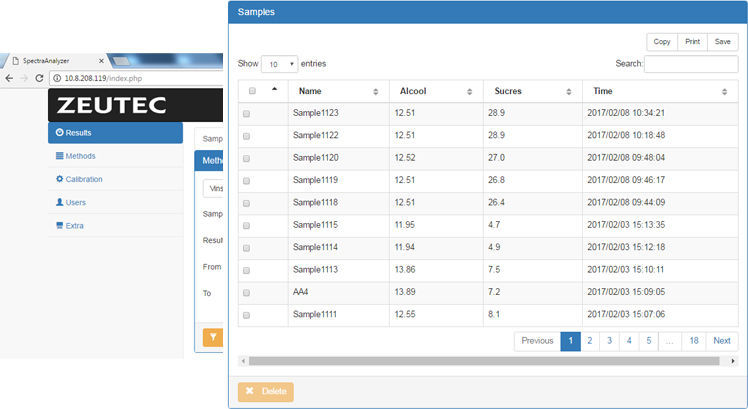 Server software - ZEUTEC Opto-Elektronik GmbH - management ...