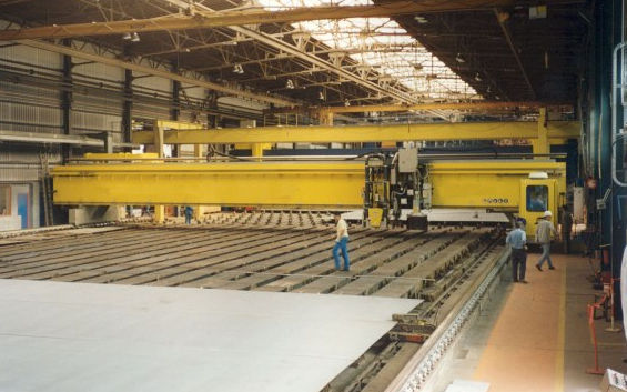 Custom downdraft table - SIDEROS Engineering