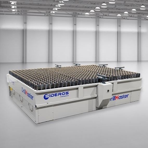 Surface treatment downdraft table - DrillMaster - SIDEROS Engineering