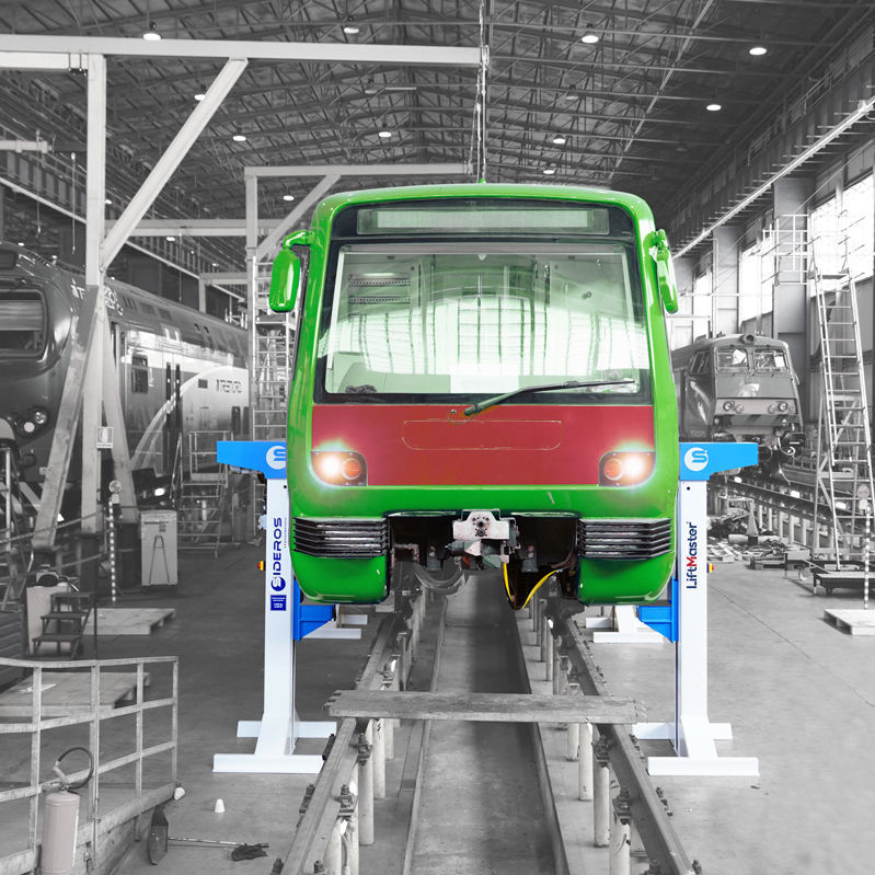 Railway vehicle lift system - Liftmaster - SIDEROS Engineering ...