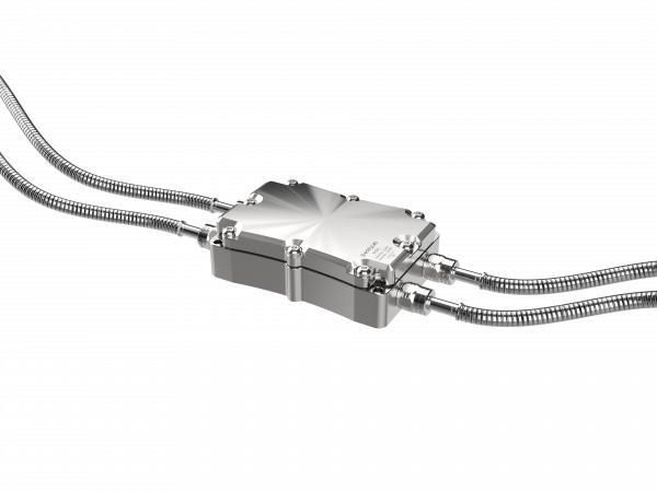 Stainless steel junction box - A-SXL - eddylab GmbH - ceramic / 4 knockouts
