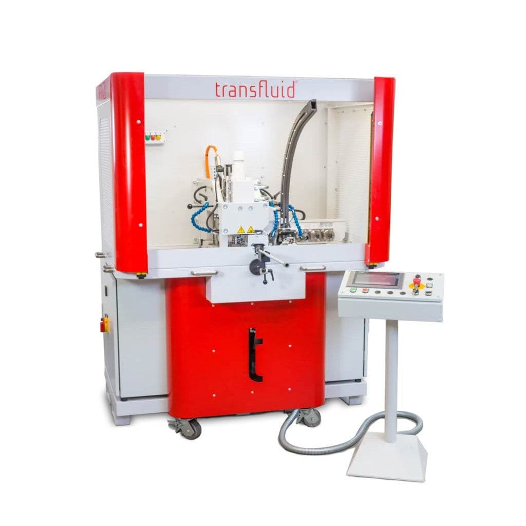 Tube forming machine - REB 420 - transfluid® Maschinenbau GmbH - metal ...