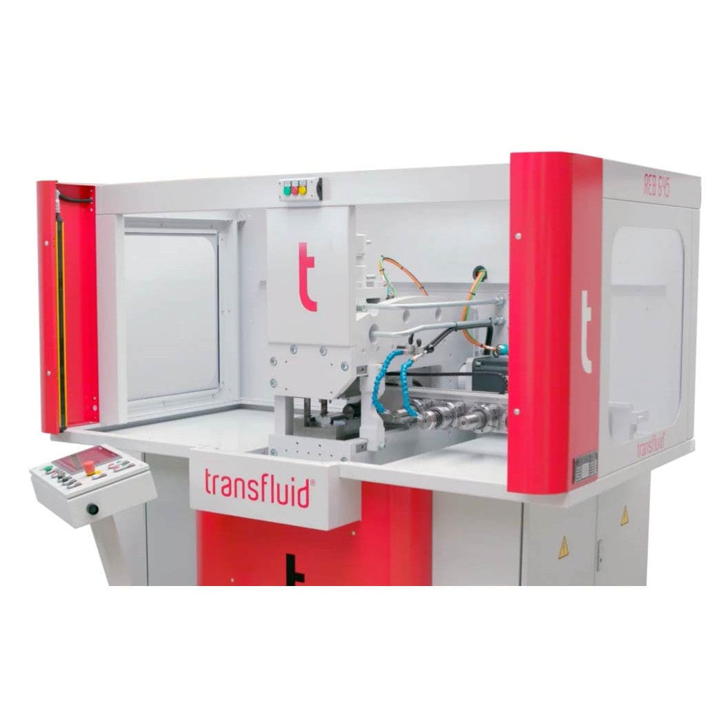 Tube forming machine - REB 645 - transfluid® Maschinenbau GmbH - metal ...