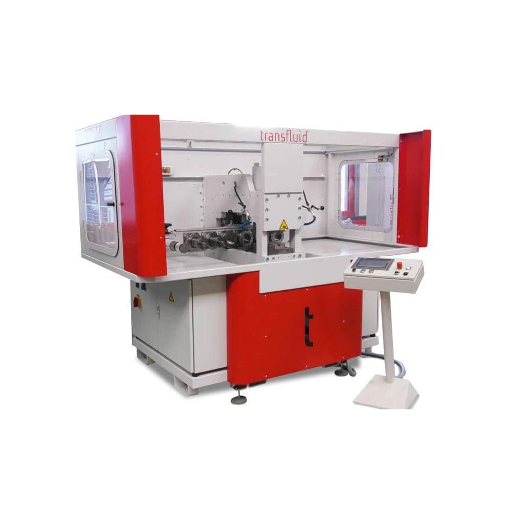 Tube forming machine - REB 660 - transfluid® Maschinenbau GmbH - metal ...
