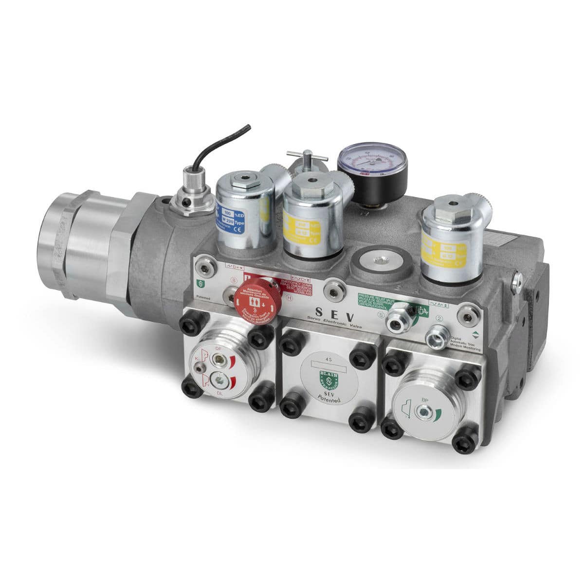 Elevator valve - SEV - Blain Hydraulics GmbH - servo-driven / electro ...
