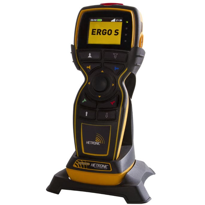 Radio control - ERGO S MFSHL - Hetronic, Inc. - with buttons / joystick ...