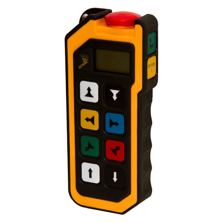 Wireless remote control - ERGO F - Hetronic, Inc. - with buttons ...