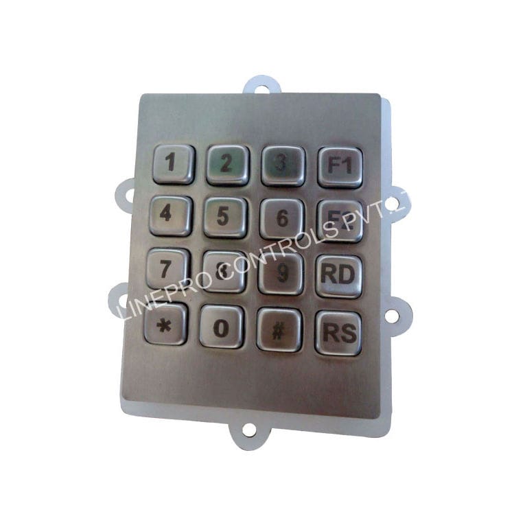 16-key keypad - LP 2778 - LINEPRO CONTROLS PVT.LTD - panel-mount ...