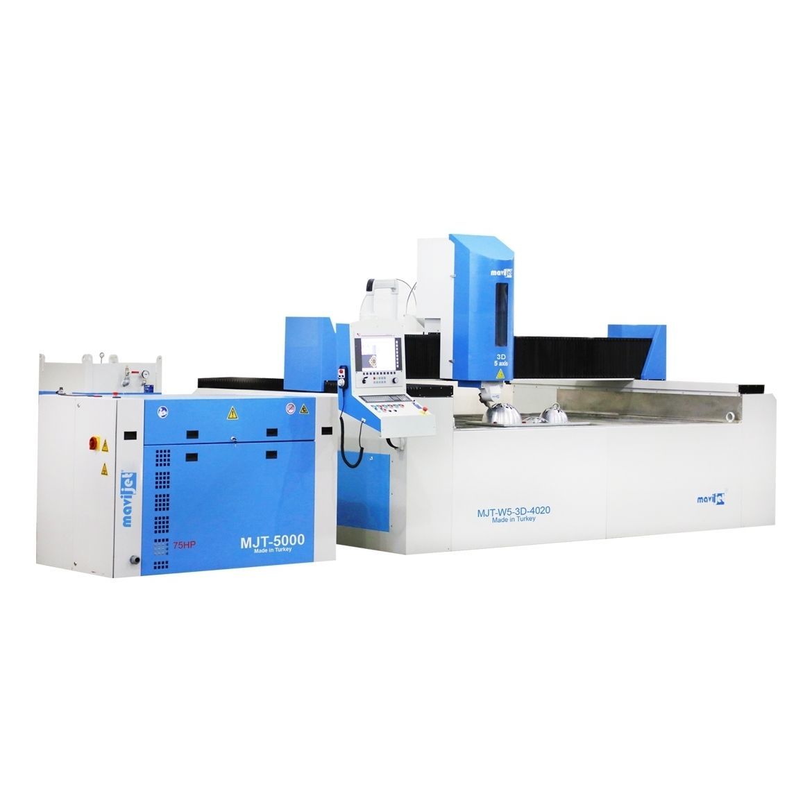 Waterjet cutting machine - MJT-W53D-3020 - MaviJet - for metal / for ...