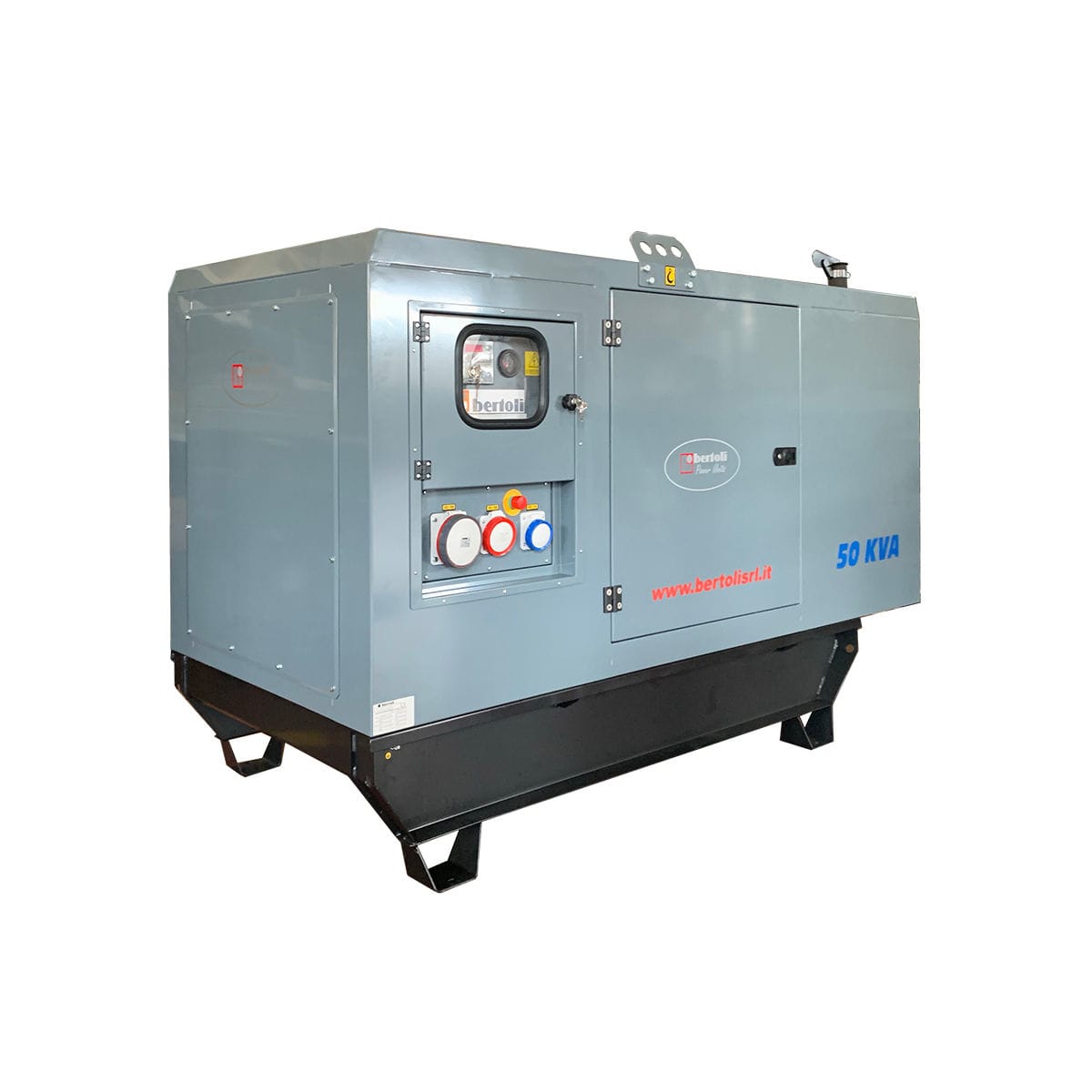 Diesel generator set - Bertoli - three-phase / air-cooled / emergency